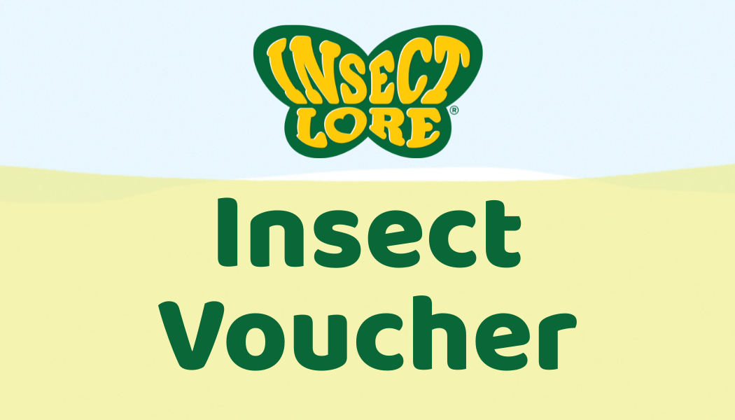 Redeem your vouchers - Insect Lore Europe