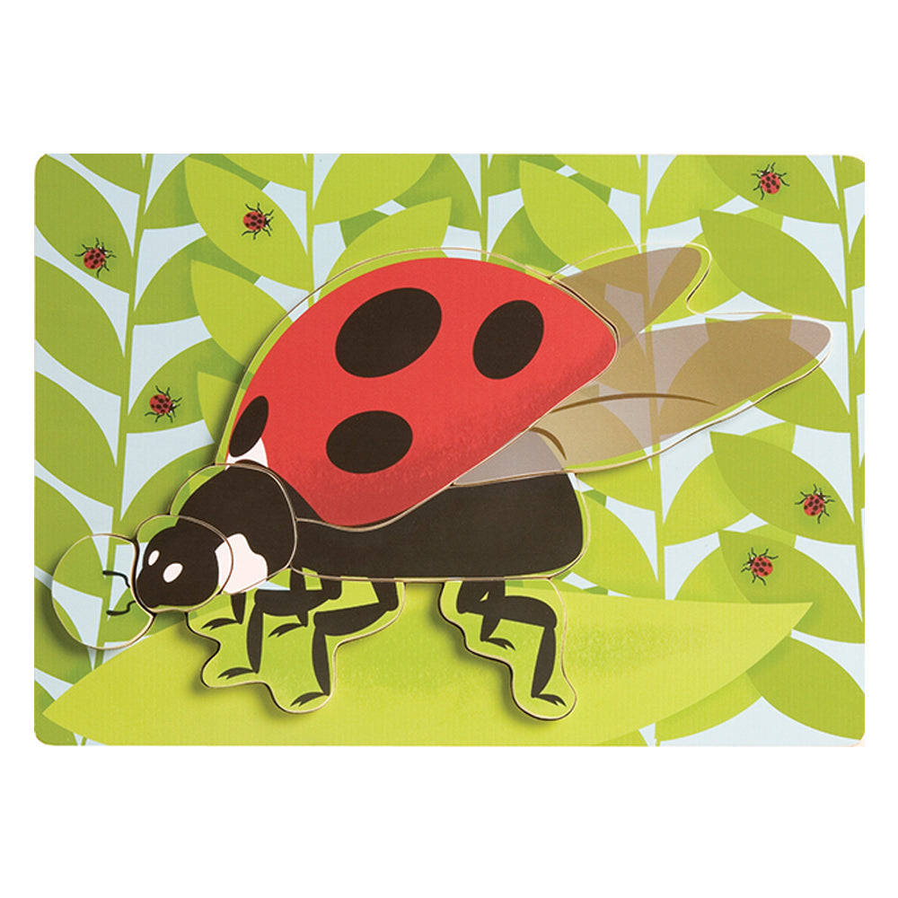 Ladybird Wooden Anatomy Puzzle - Insect Lore Europe