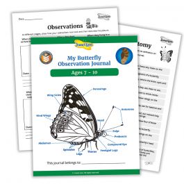 My Butterfly Observation Journal (Ages 7-10) | Insect Lore